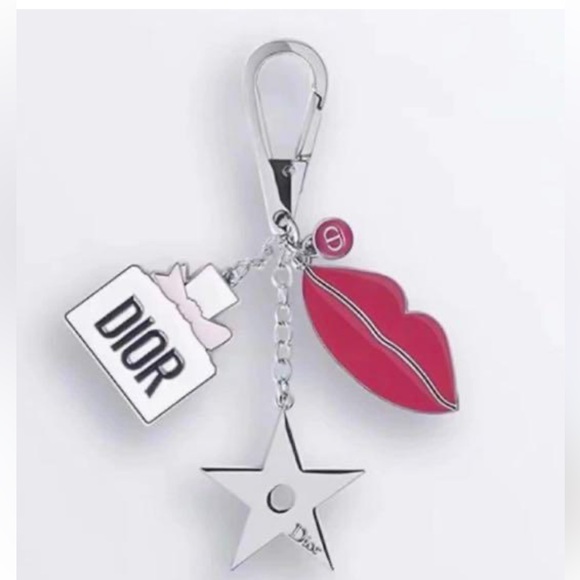 Dior | Accessories | Dior Miss Dior Bag Charm Keychain Limited Edition ...